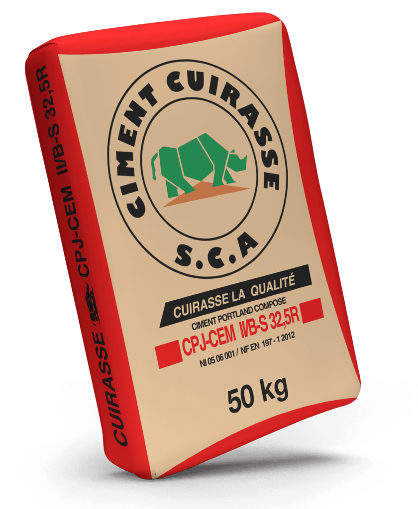 Ciment: CPA -CEMI 42, 5 N – Cuirasse